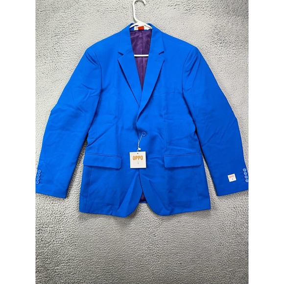 Oppo Suits | Suits & Blazers | Oppo Suits Blazer Adult 4 Blue 2 Button ...